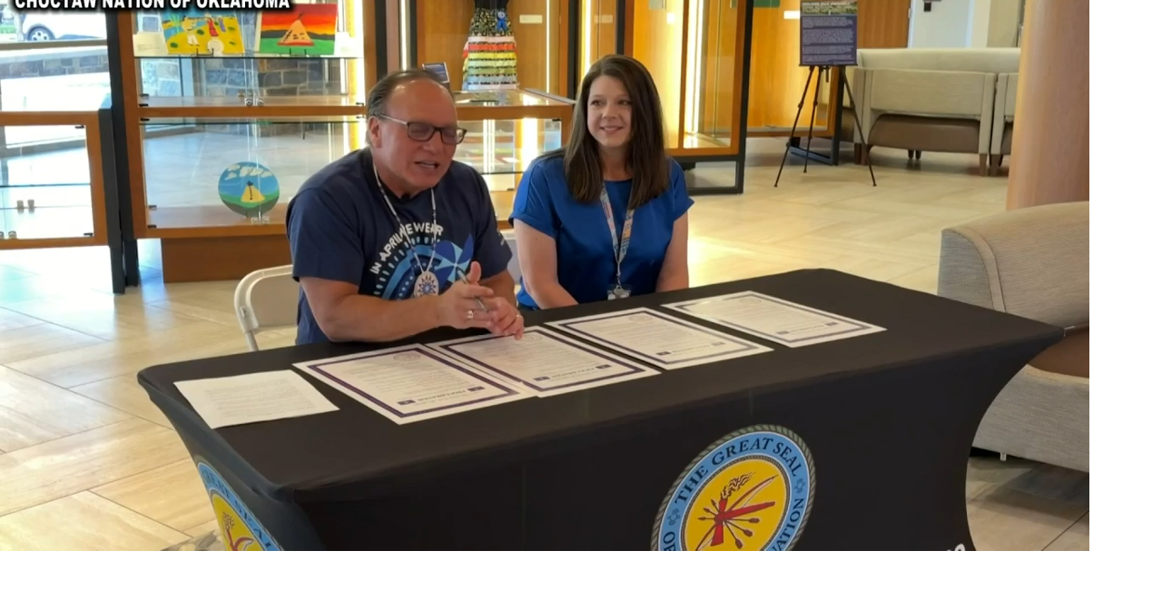 Choctaw Nation proclaims April as Child Abuse Awareness Month ...
