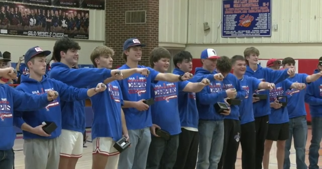 Silo honors 2024 fall baseball state champs with ring ceremony | Sports ...