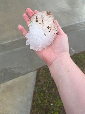 Baseball size hail pounds Texoma | Weather News | kten.com