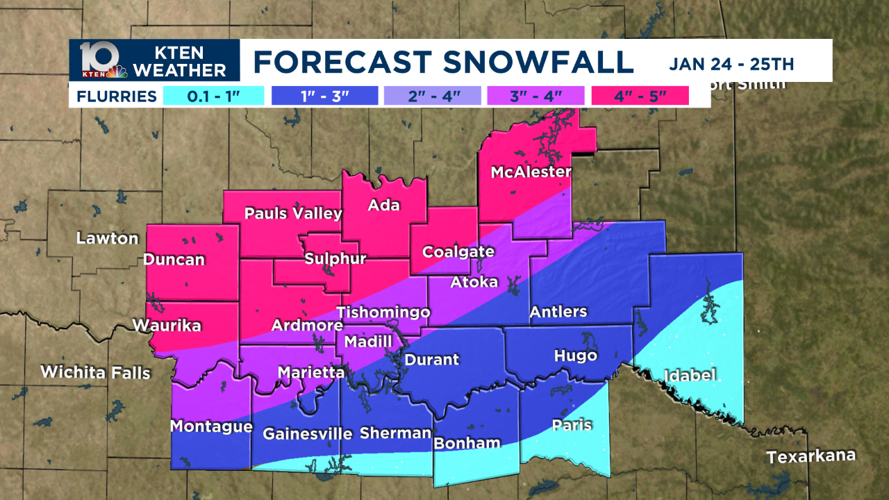 Winter storm update: Saturday | Weather News | kten.com