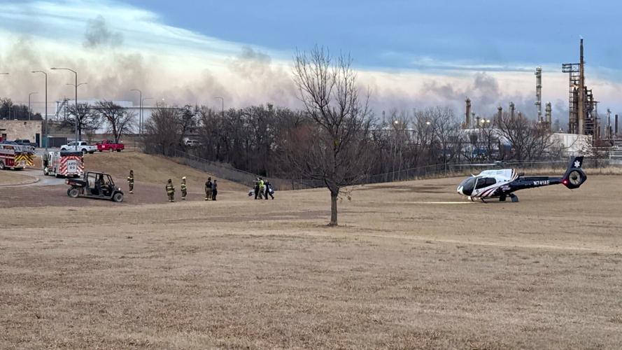 Five workers hospitalized after fire at Ardmore refinery | Oklahoma ...