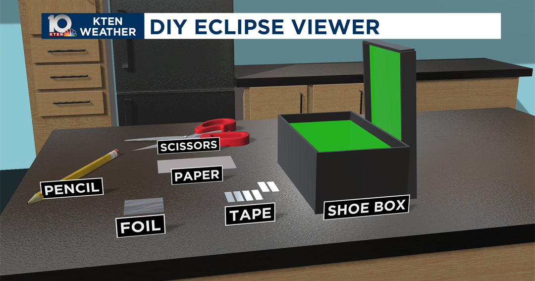 How to make a DIY eclipse viewer | Weather News | kten.com