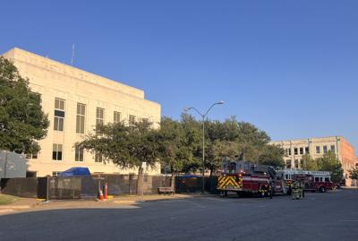 Fire breaks out at Grayson County Courthouse | News | kten.com