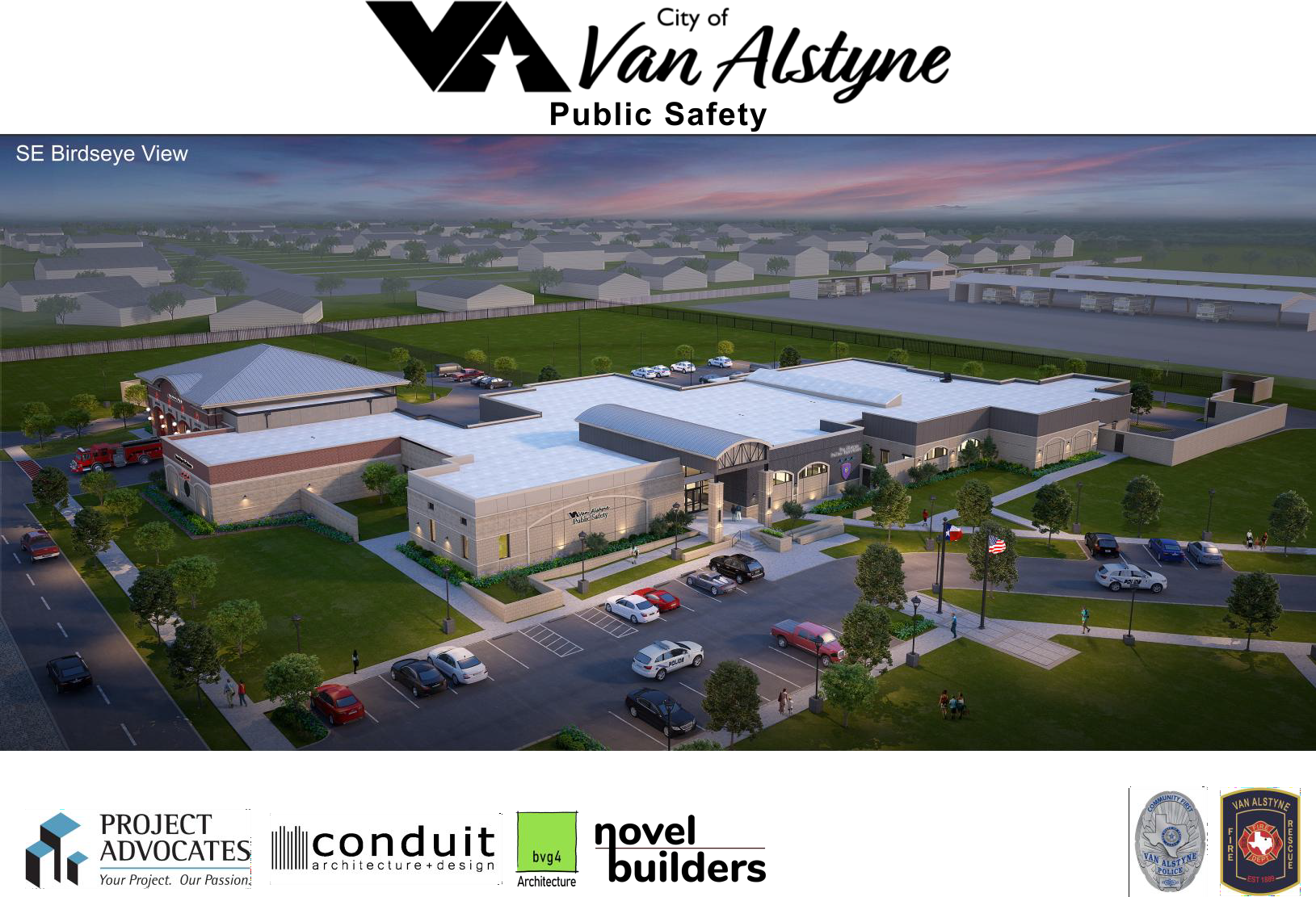 Van Alstyne breaks ground on new Public Safety Building | Texas ...