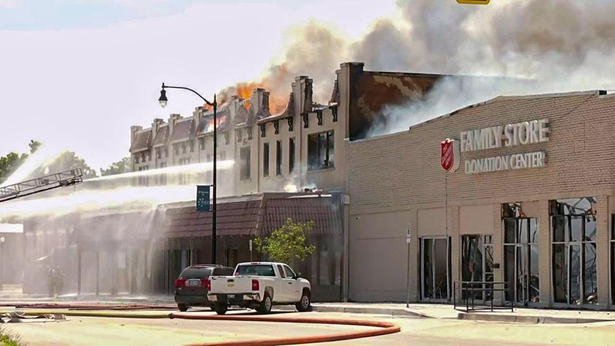 Fire envelops block of downtown Ada | | kten.com
