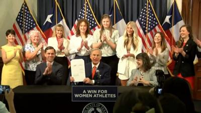 Abbott signs 'Save Women's Sports Act' | | kten.com