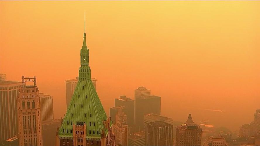 Smoke creating ‘worst air quality in the world’ in Northeast US ...