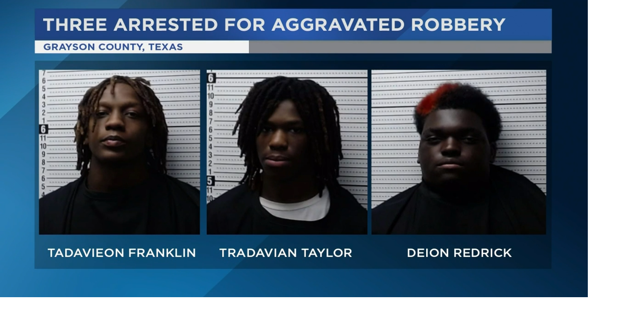 Three men arrested for aggravated robbery | News | kten.com