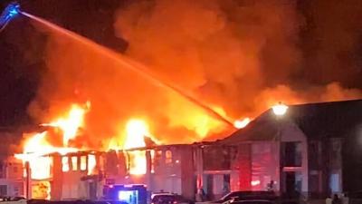Injuries reported after Ardmore apartment fire | | kten.com