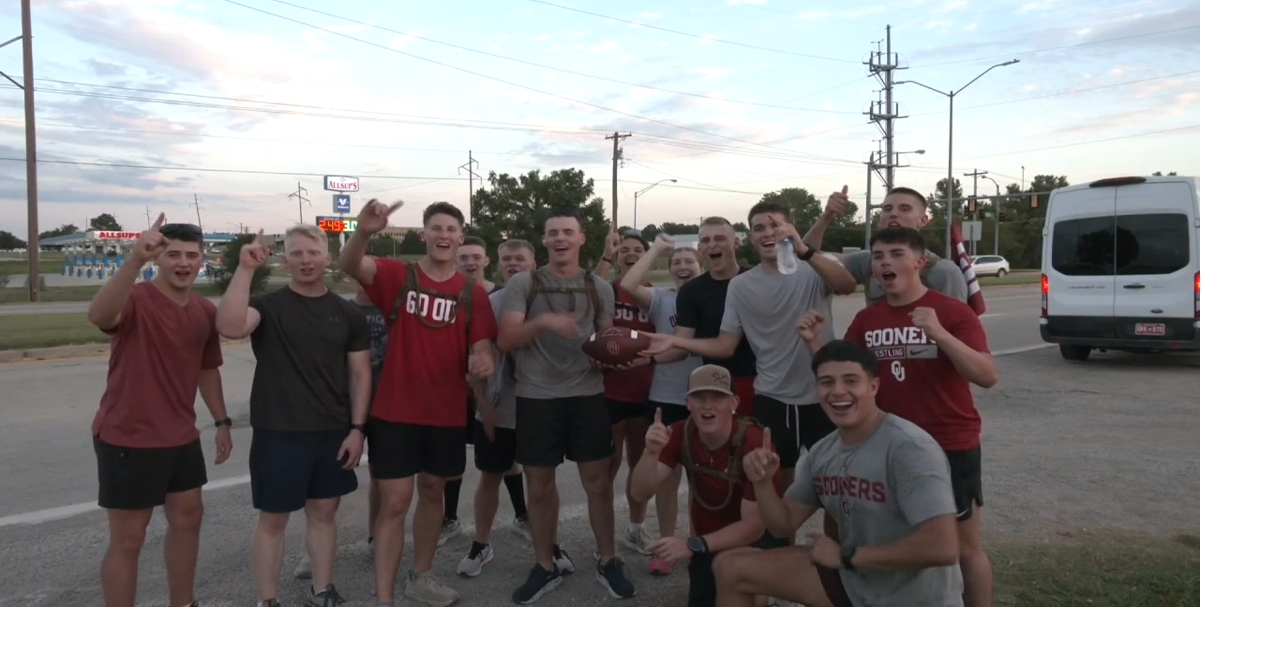 Red River Rivalry game ball makes 200 mile journey to Dallas | News ...