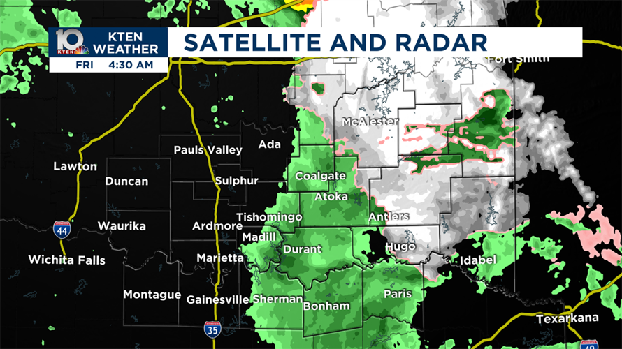 First taste of winter in Texoma | Weather News | kten.com