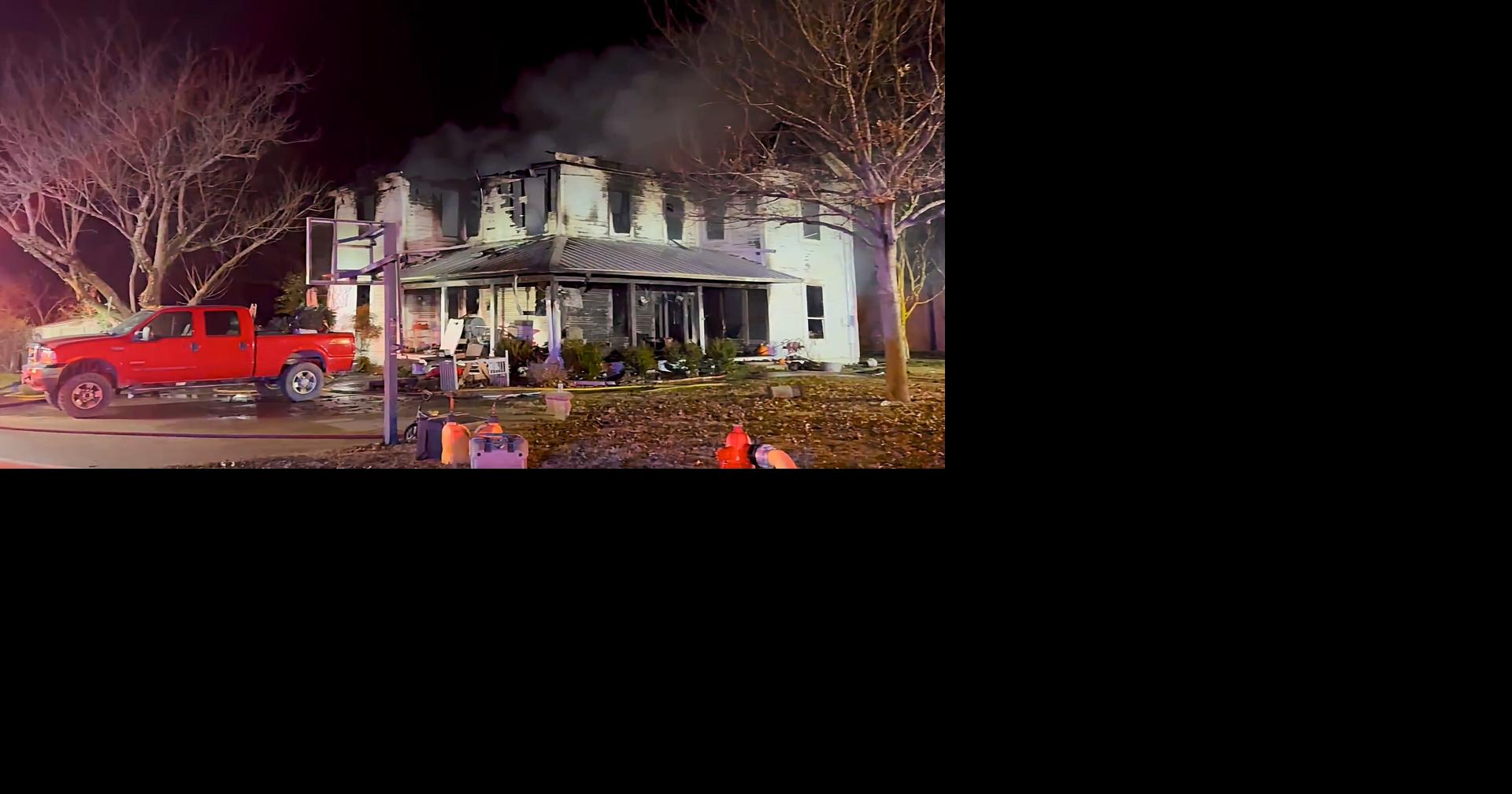 Fire chief's home burns in Whitewright; no injuries | News | kten.com