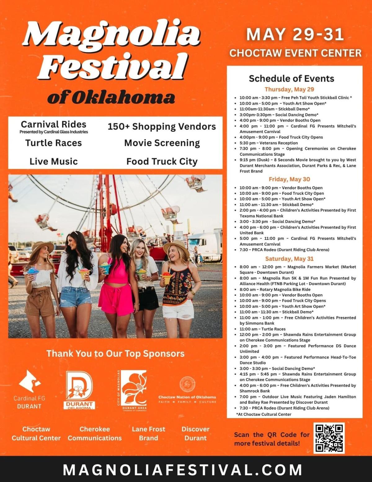 Magnolia Festival returns to Durant | Oklahoma Headlines | kten.com