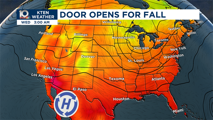 Severe threat today, cooler weather next week | Weather News | kten.com