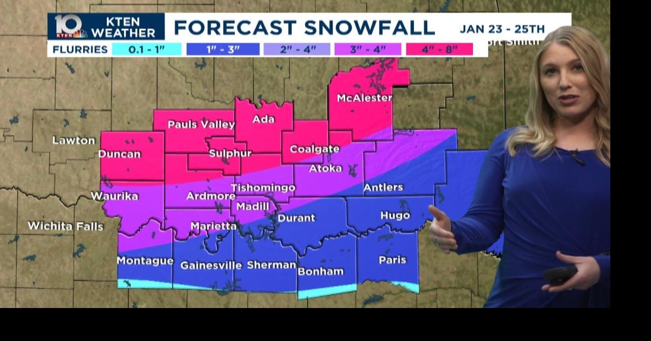 Winter Storm Warning in effect for Texoma | Texoma-weather | kten.com