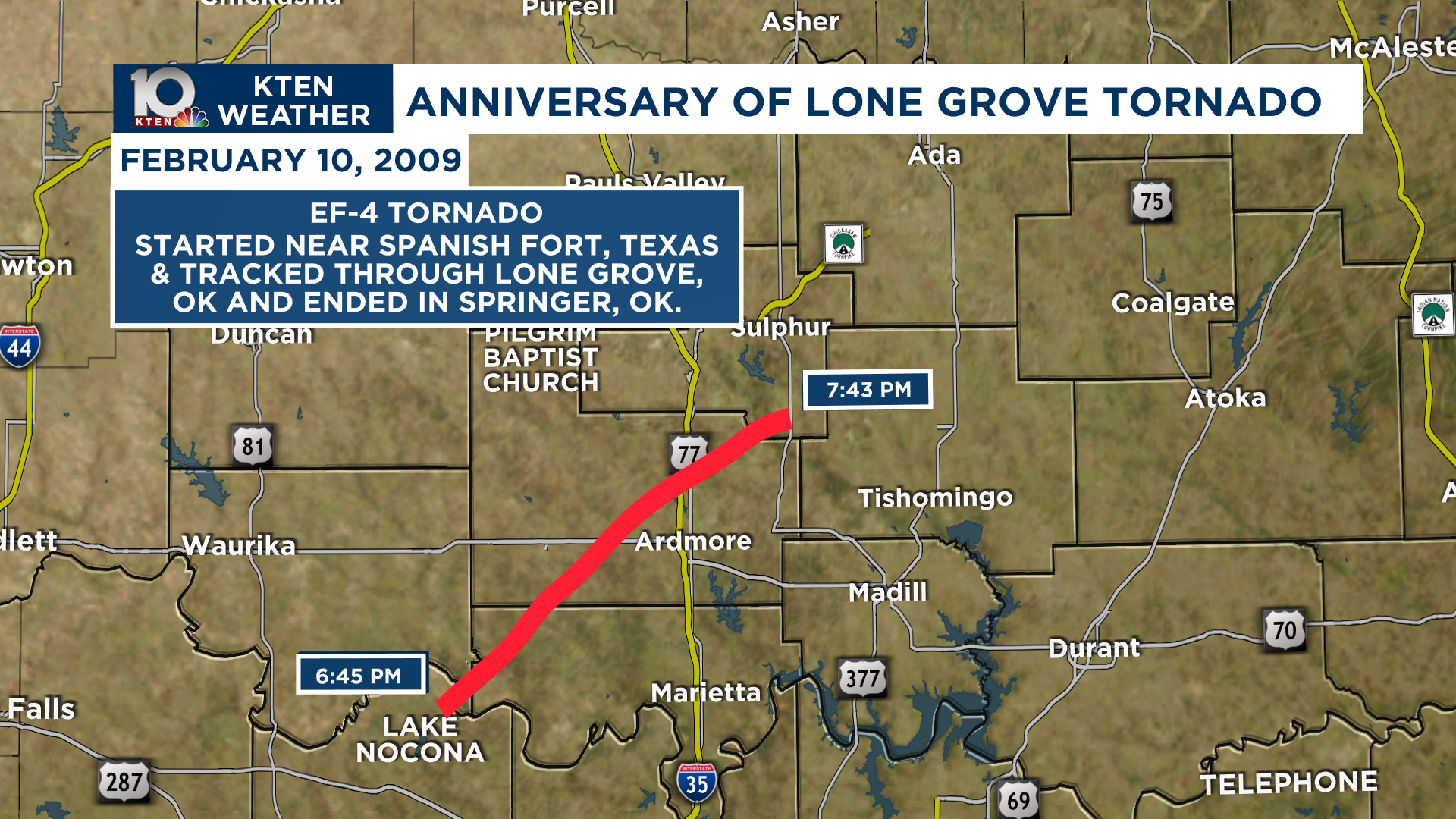 Remembering the 2009 Lone Grove tornado | Weather News | kten.com