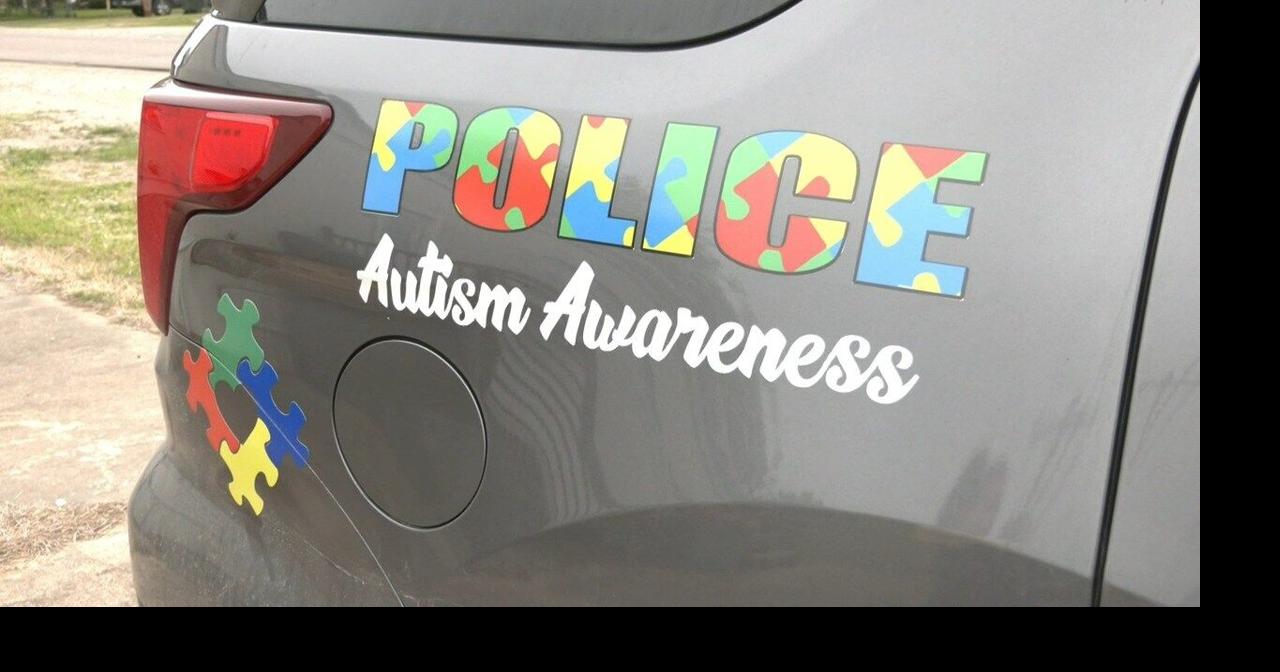Calera police car promotes autism awareness | Features | kten.com