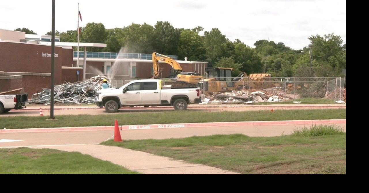 Construction underway at Terrell Elementary School | | kten.com