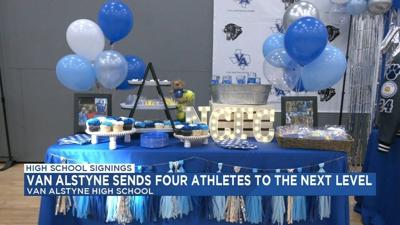 Van Alstyne sends four athletes to the next level on signing day ...