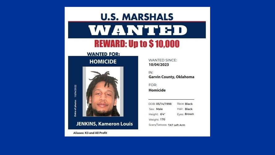 Reward grows for Garvin County homicide suspect | | kten.com