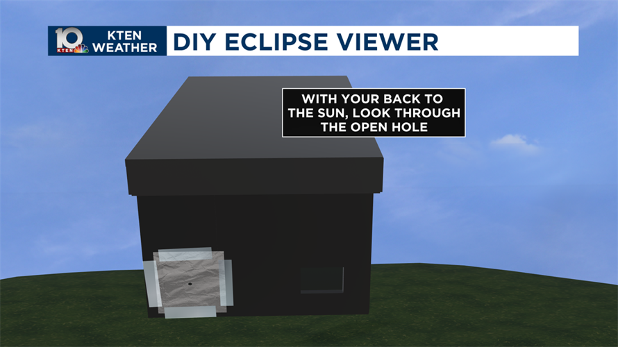 How to make a DIY eclipse viewer | Weather News | kten.com