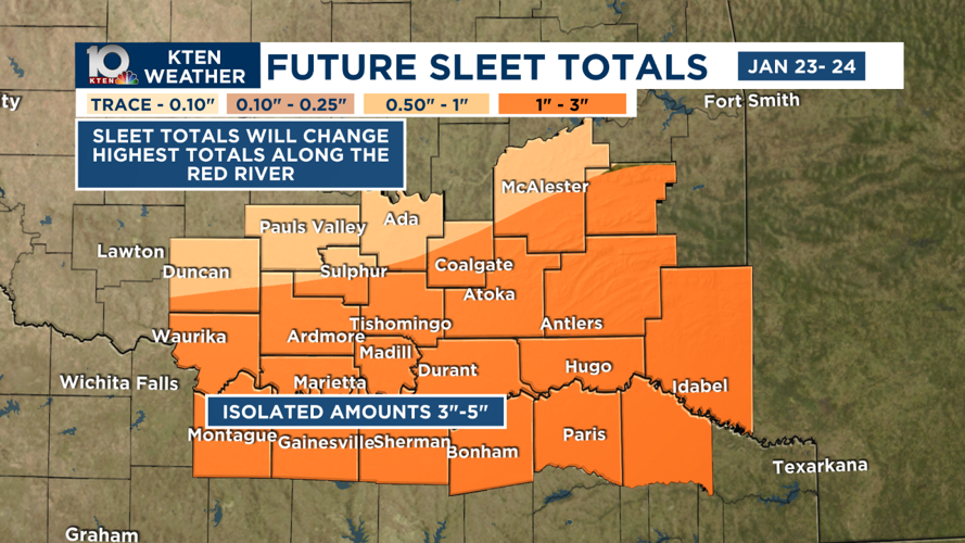 Winter Storm Warning for all of Texoma | Texoma-weather | kten.com