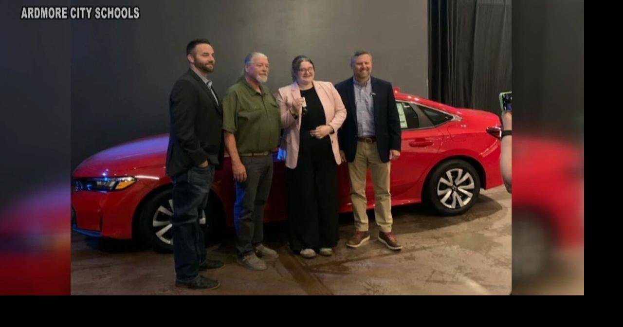 Ardmore senior awarded new car and scholarship | News | kten.com
