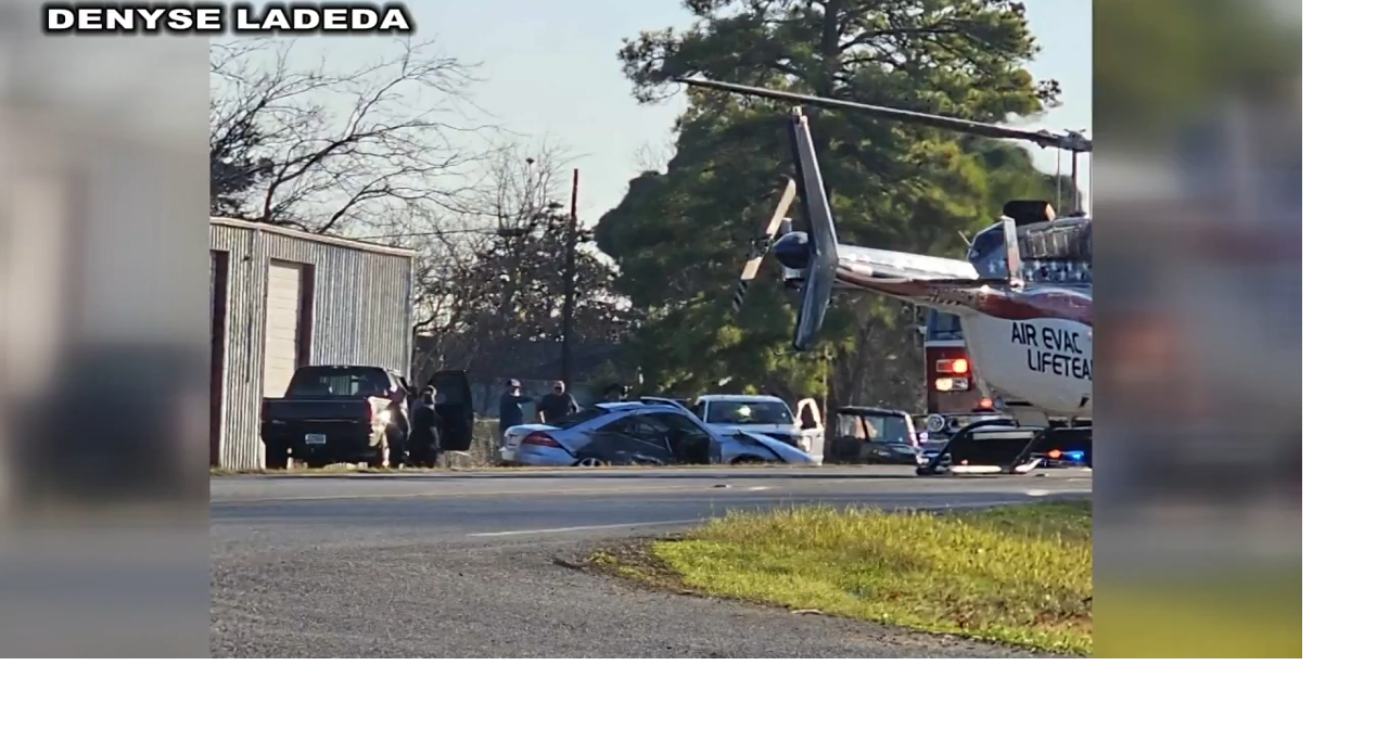 Two vehicle crash injures three people in Pottsboro | Texas Headlines ...