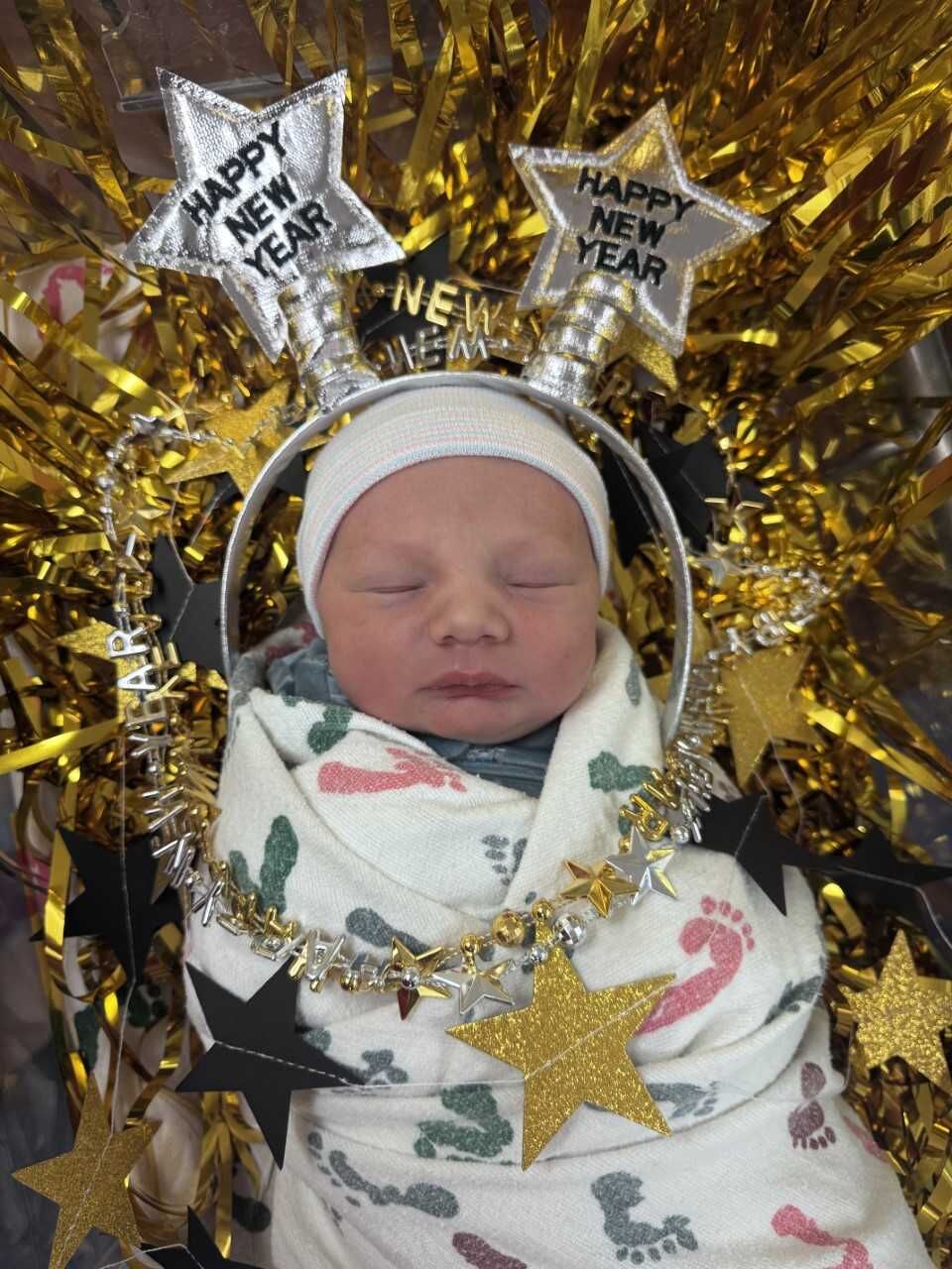 Mercy Ada welcomes first baby of 2026 | News | kten.com
