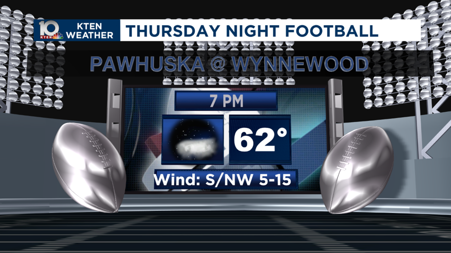Second round playoff football forecast | Weather News | kten.com