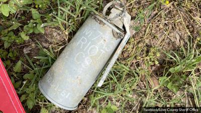 Tear gas grenade found by Lake Murray diver | | kten.com
