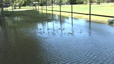 Rising waters in Grayson County following Saturday's storms | | kten.com