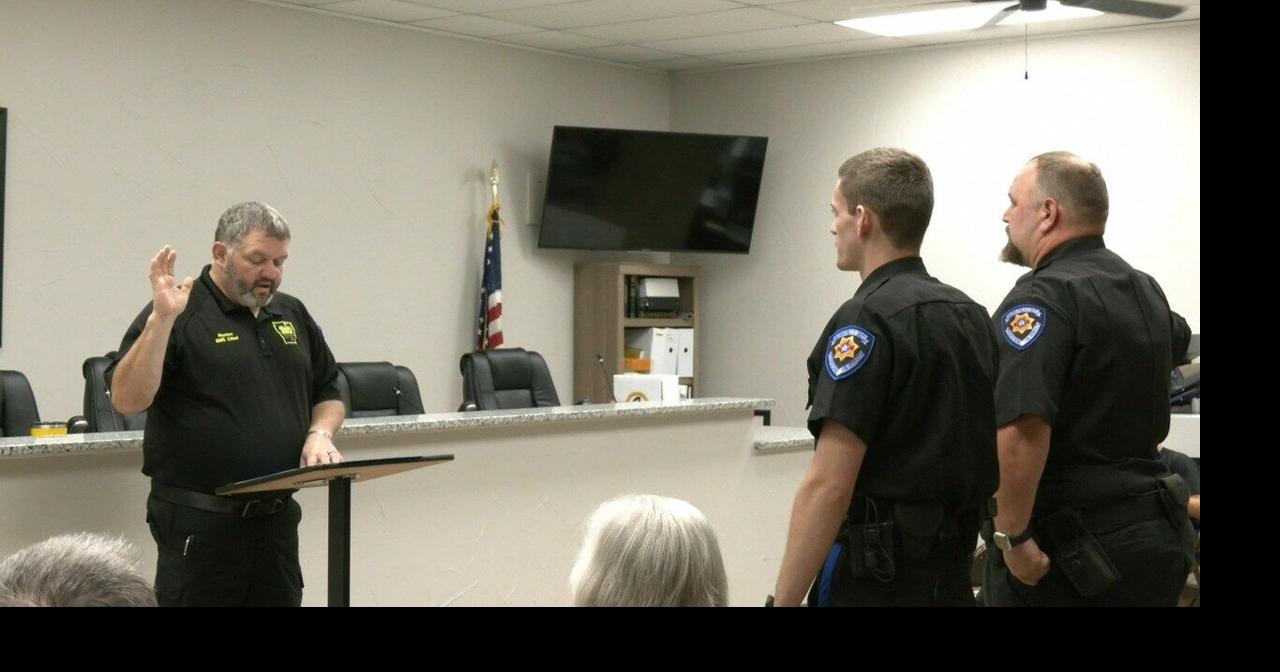 Two new officers join Calera police force | | kten.com