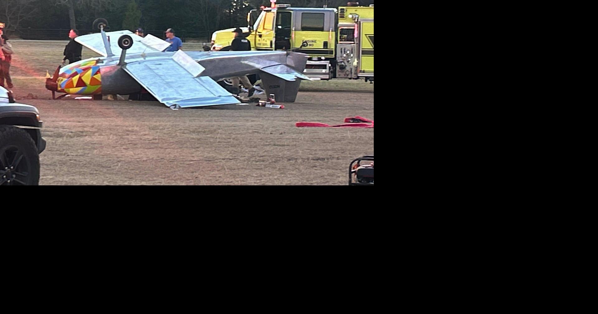Small plane upside-down after crash near Pottsboro | Texas Headline ...