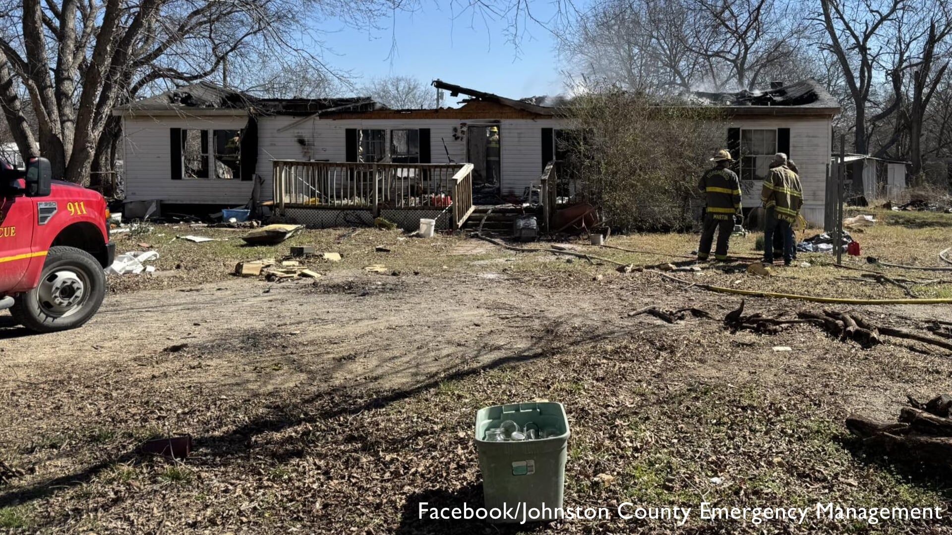 Fire destroys Bromide residence | Oklahoma Headlines | kten.com