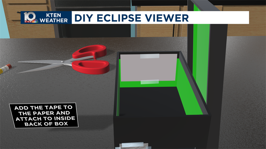 How to make a DIY eclipse viewer | Weather News | kten.com