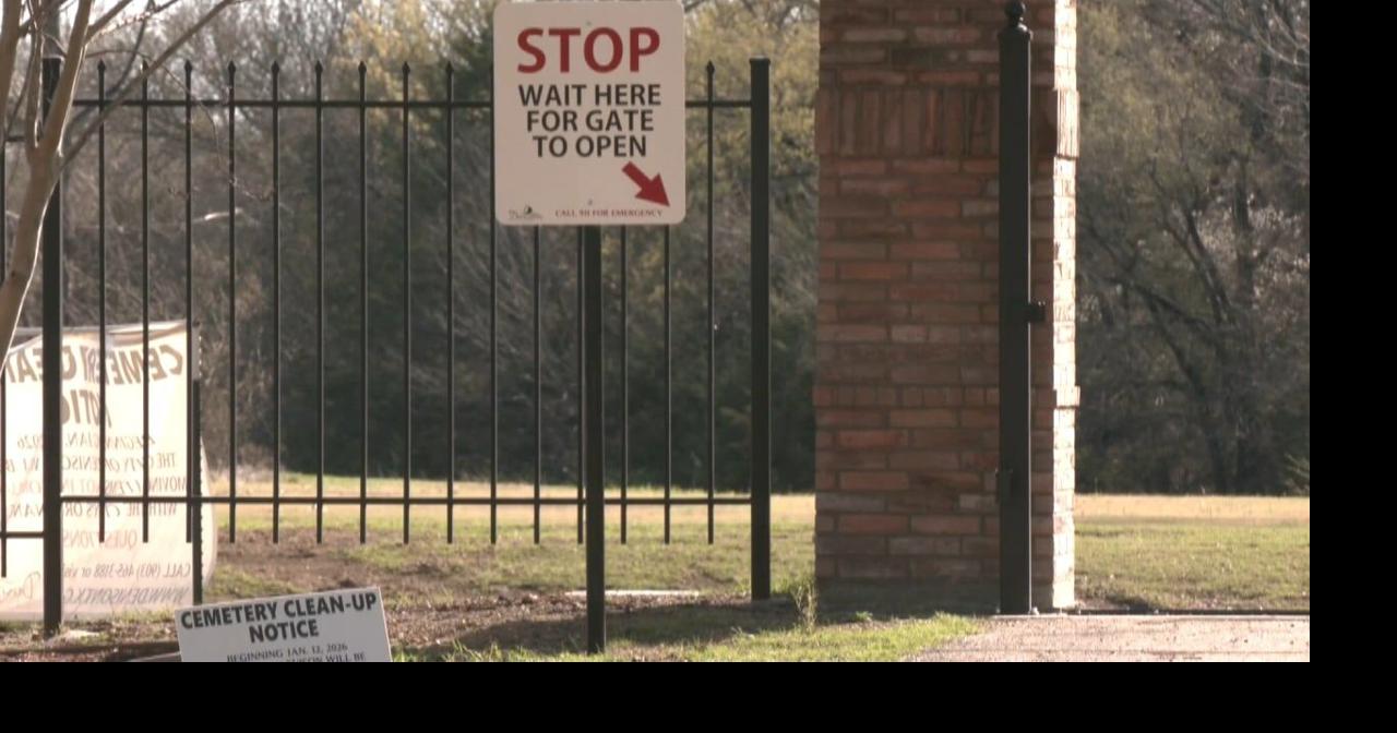Denison cemetery gets security upgrades | Texas Headline | kten.com
