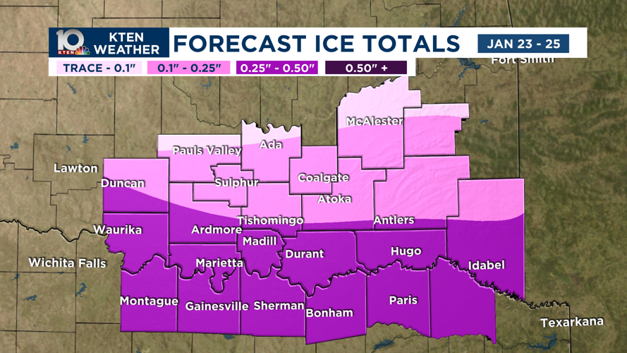 Winter storm impacts coming into focus | Weather News | kten.com