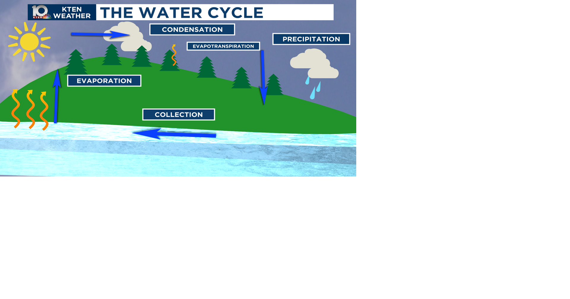The water cycle and humidity | Weather | kten.com