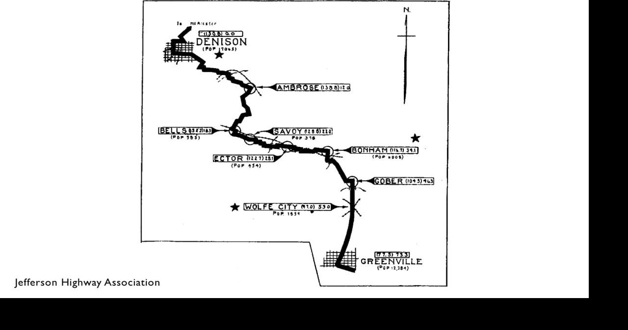 Bonham raises awareness of historic Jefferson Highway | Features | kten.com