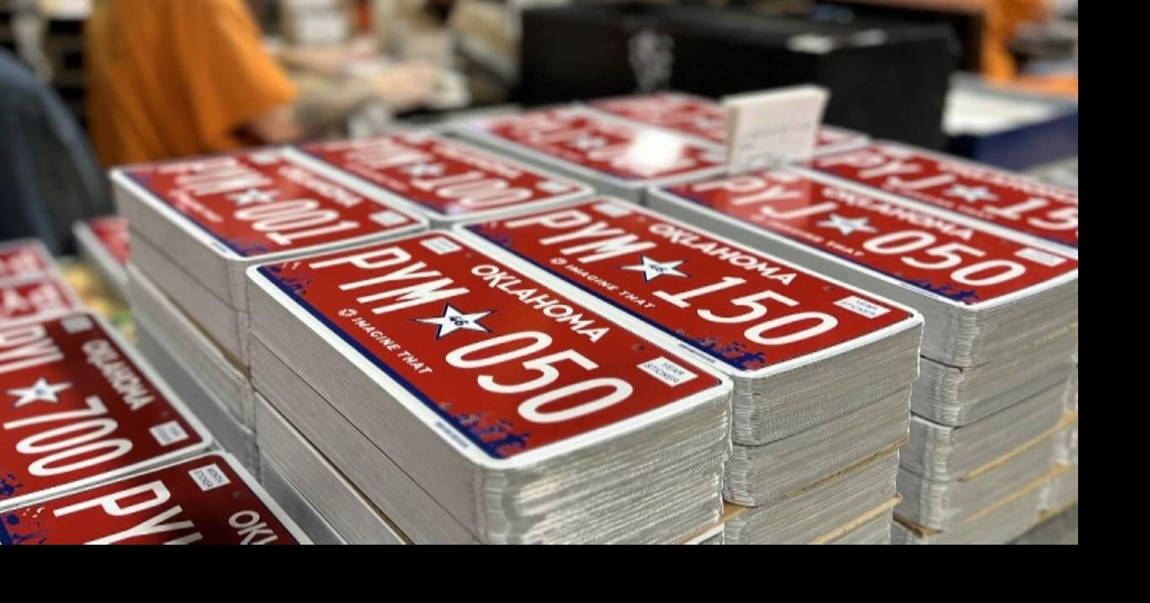 A new look for Oklahoma license plates | News | kten.com