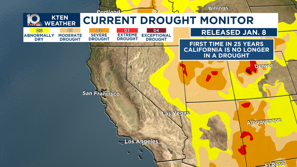 First time in 25 years, California is drought-free | Weather News ...