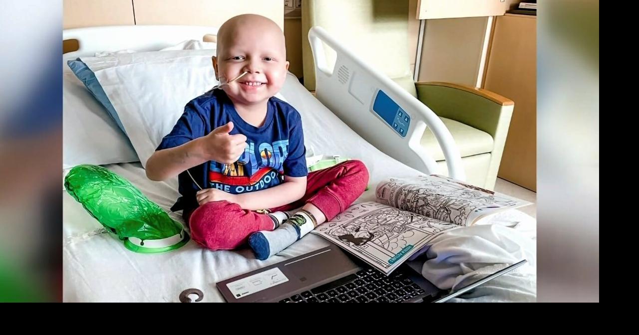 Sherman boy celebrates victory over cancer | News | kten.com