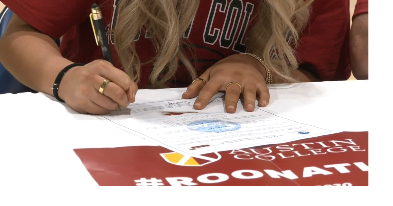 Gunter Lady Tiger Baller signs to Austin College | Sports | kten.com