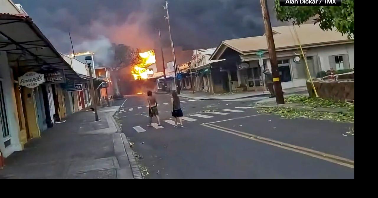 'Apocalyptic' fire burning in Maui; at least six dead | | kten.com