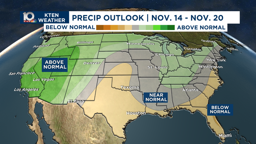 Drought update - Nov. 6 | Weather News | kten.com