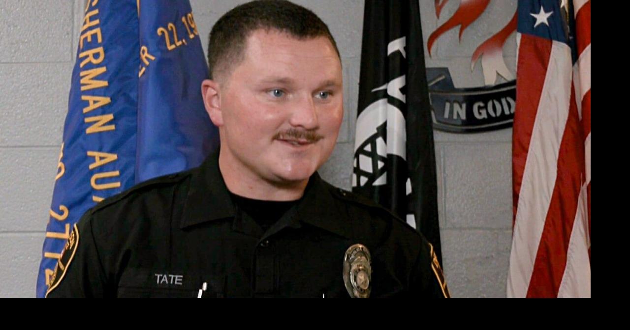 Denison police officer honored as Texoma Hero | Features | kten.com