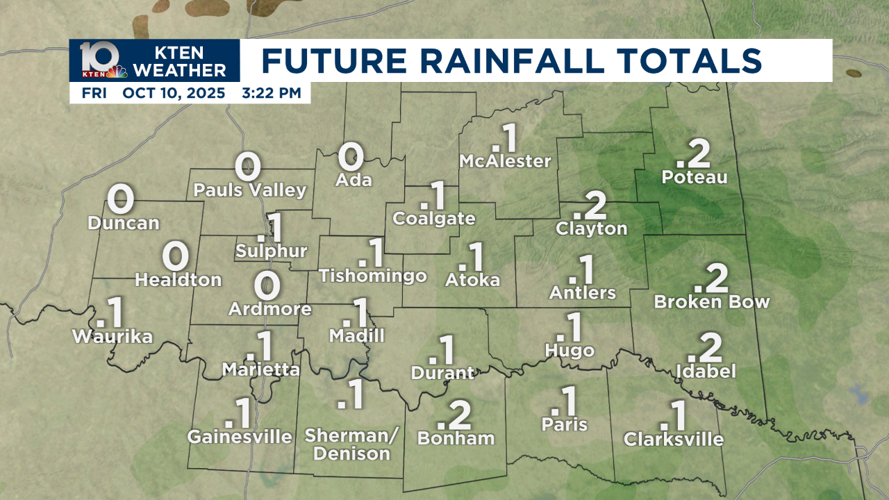 Drought update - October 2 | Weather | kten.com