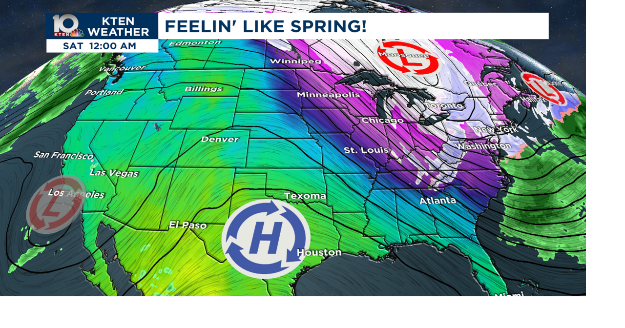 Super Bowl Forecast 2026 | Weather News | kten.com
