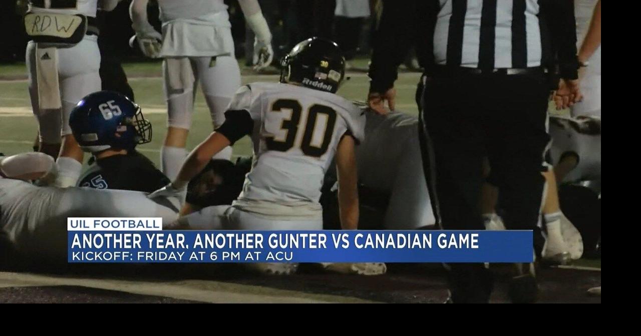 Gunter, Canadian meet for seventh time in eight years | Football | kten.com